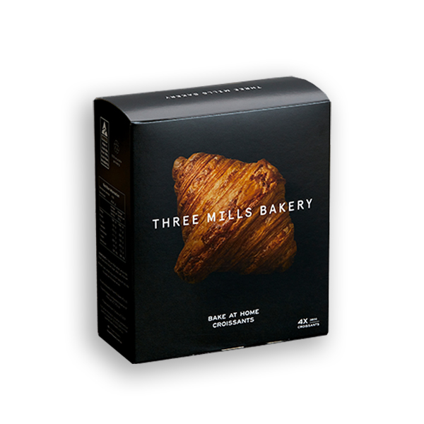 Three Mills Bakery Bake At Home Croissant (4pk) - Fresh Boxed